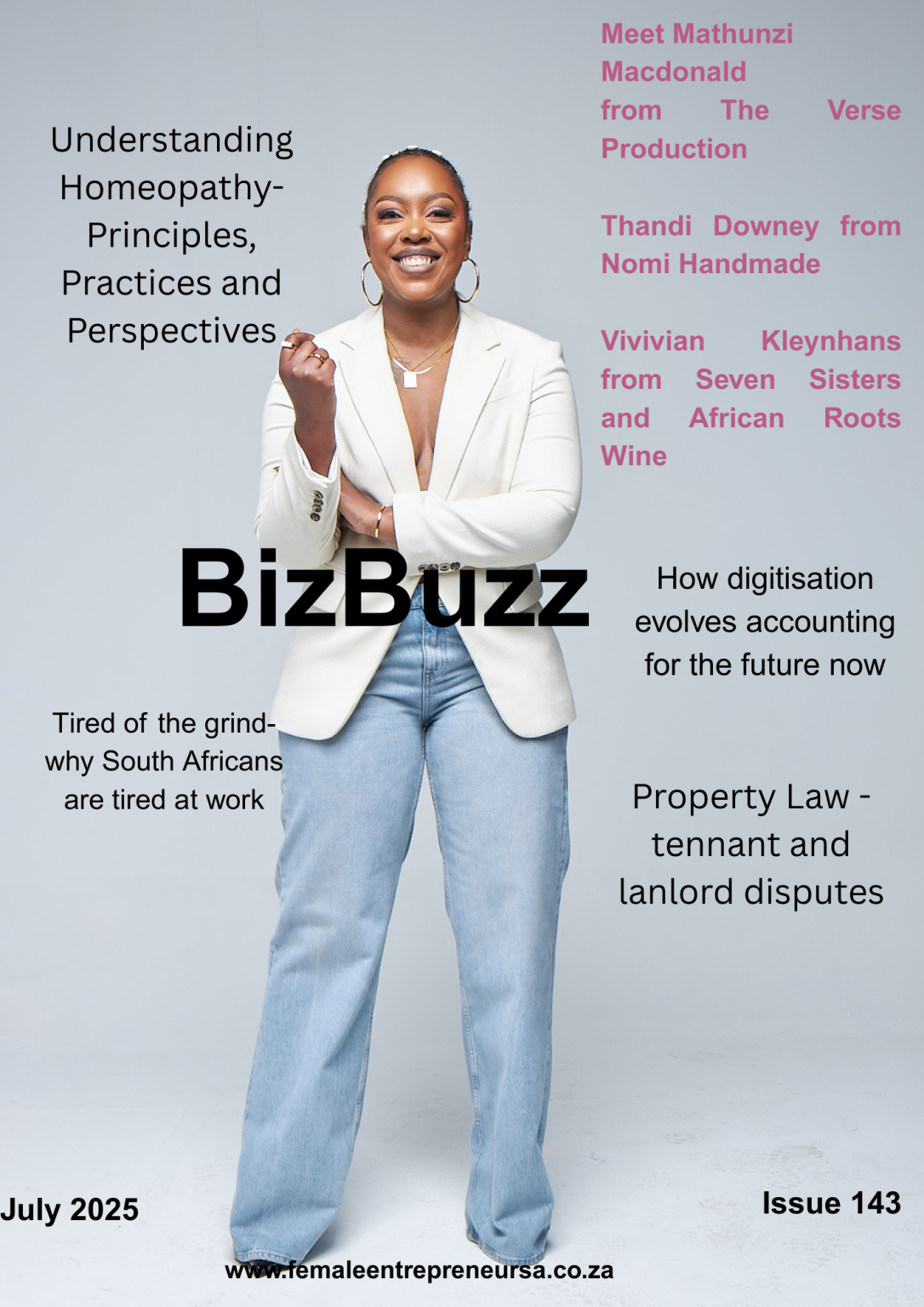 BizBuzz magazine - Female Entrepreneur SA